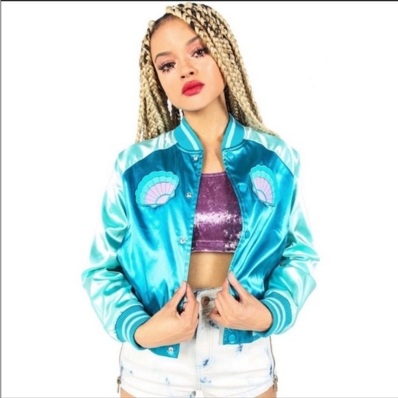 Iron Fist | Jackets & Coats | Iron Fist Mermaid Bomber | Poshmark